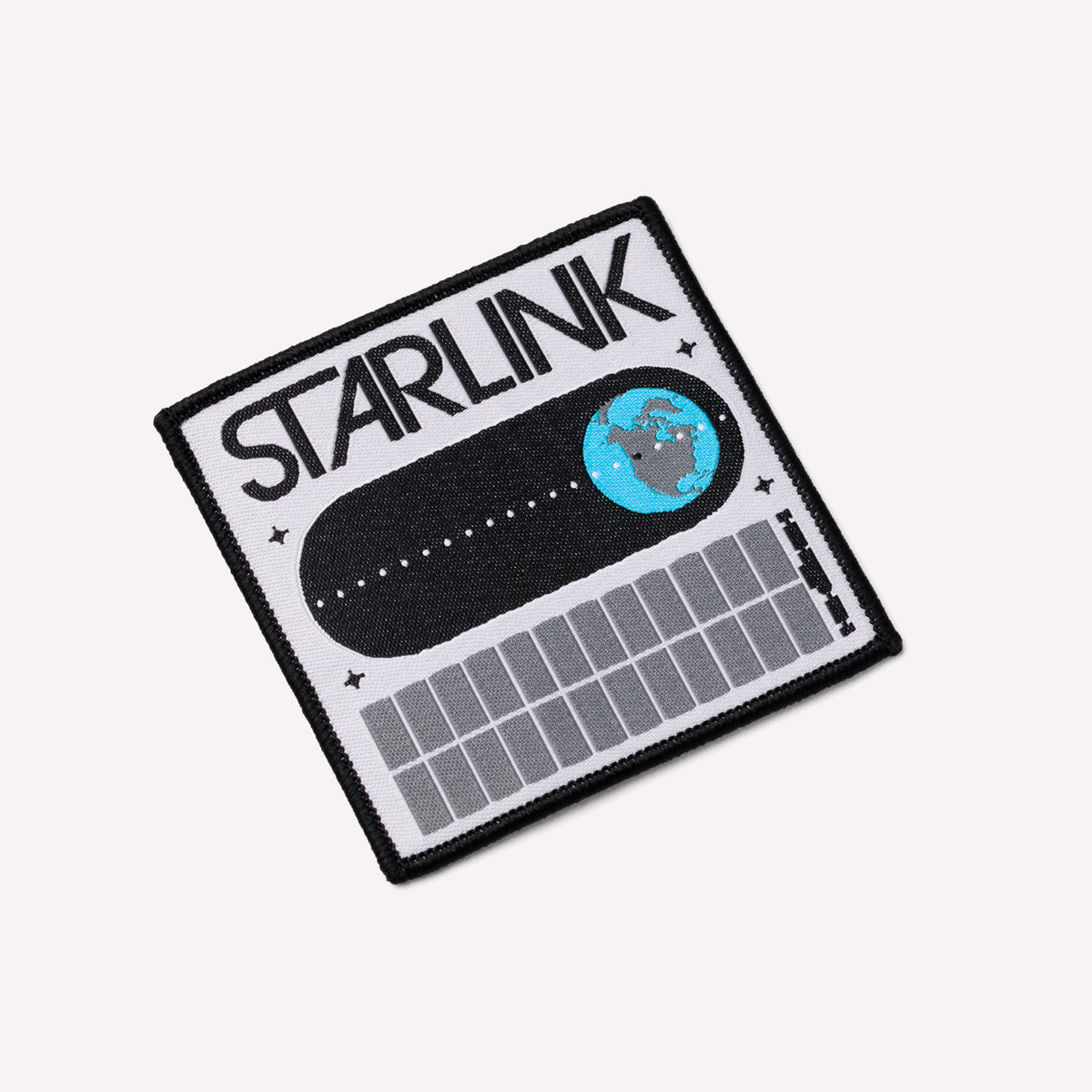 STARLINK GRAY MISSION PATCH – supercluster